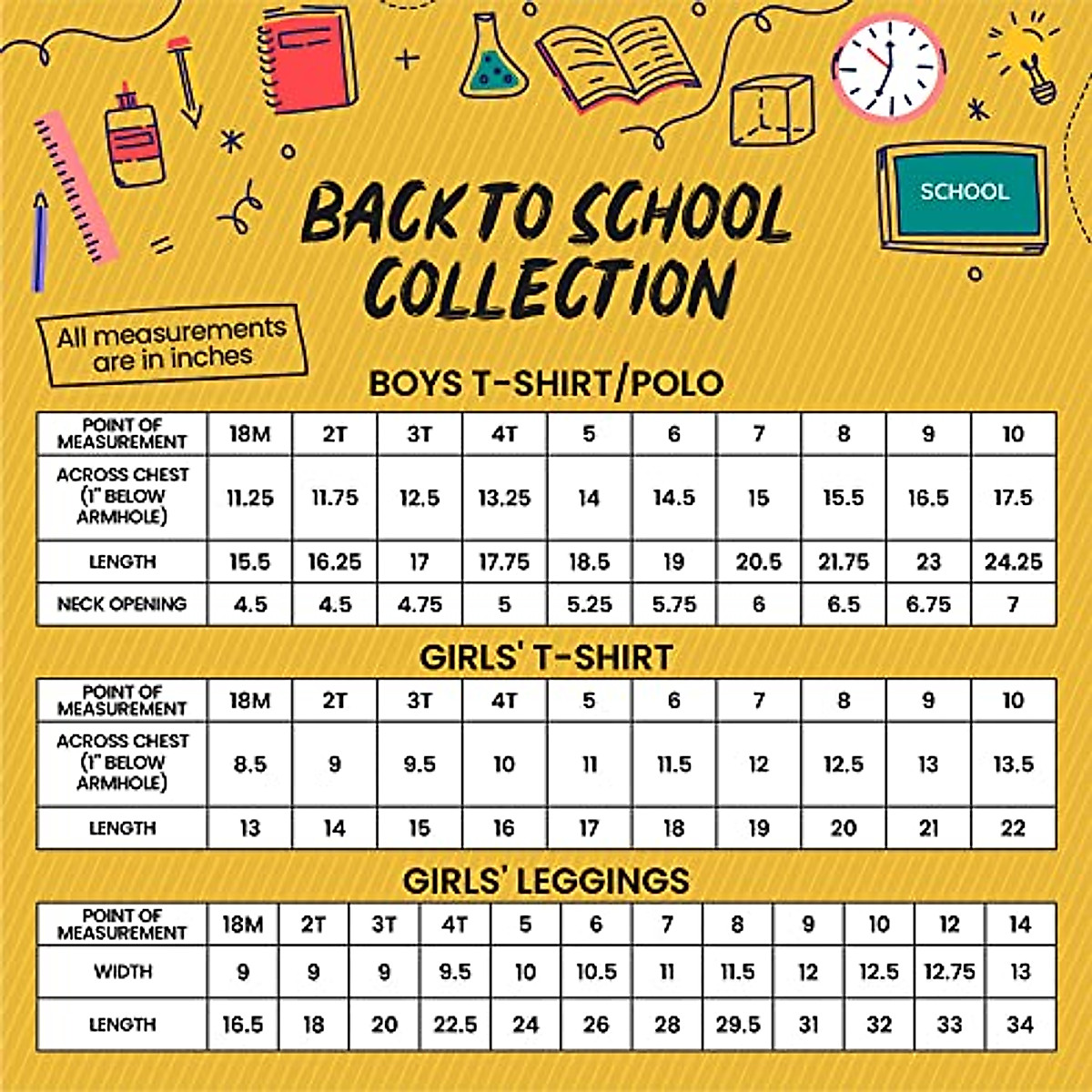 Unique Baby Girls Back to School Denim Apple Dress (8Y, Red)