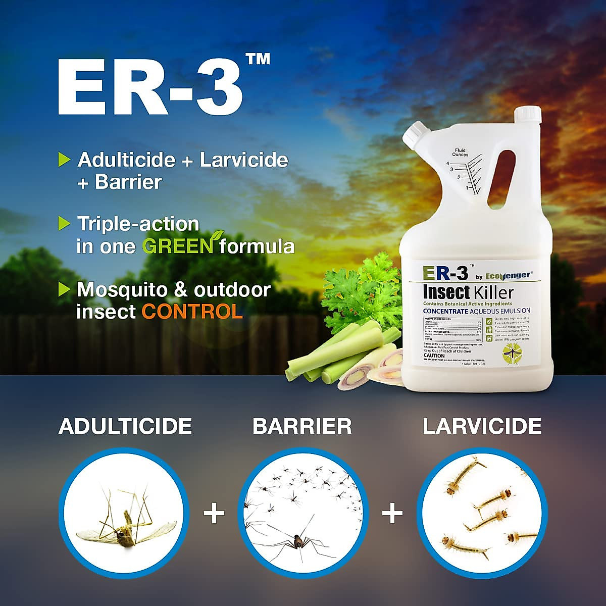 EcoVenger ER-3 Insect Killer Concentrate 1 Gallon