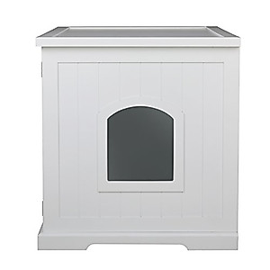 Merry Products Cat Washroom Bench, White