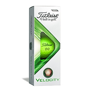 Titleist Velocity Golf Balls Matte Green 1 Dozen