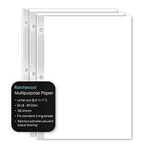 iScholar Reinforced Heavy Duty Printer and Copy Paper (83001)