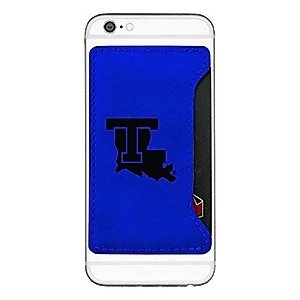 Cell Phone Card Holder Wallet - LA Tech Bulldogs
