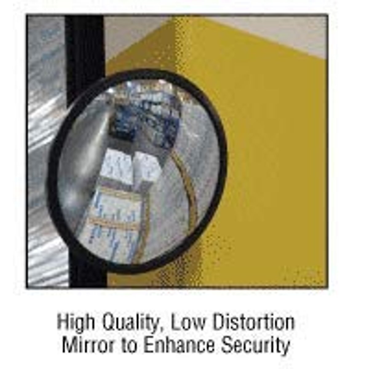 C.R. LAURENCE PLXR36 CRL 36" Diameter Circular Heavy-Duty Clear Plexiglas Convex Mirror