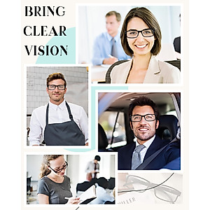 Yexiya 24 Pack Reading Glasses Bulk Traditional Reading Glasses with Spring Hinge Adjustable Reading Glasses for Men Women (Black Frame,1.5 Diopters)