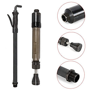 Pneumatic Tamping Machine, D9 0.63Mpa 1180mm Handheld Pneumatic Tamper Earth Sand Rammer Air Tamper Hammer for Industry Construction Projects