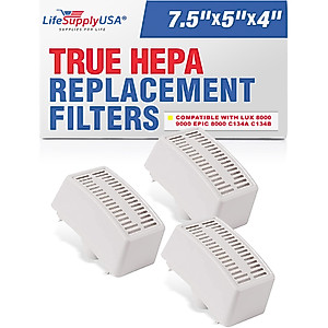 LifeSupplyUSA HEPA Filter 47404 Compatible with Aerus Electrolux Guardian/Lux 9000