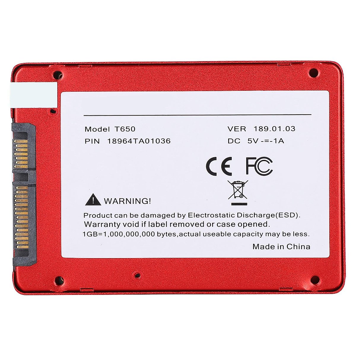 Computer SSD, Small Size Large Capacity Universal Plug and Play Solid State Hard Disk for Laptops(#3)