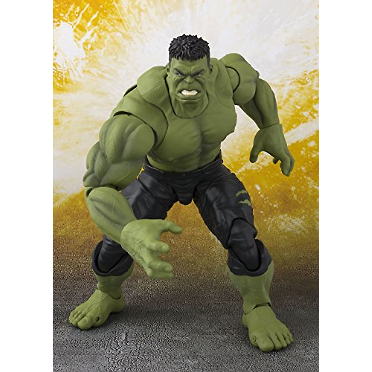 TAMASHII NATIONS S.H.Figuarts Hulk (Avengers: Infinity War) "Avengers: Infinity War" Action Figure, White
