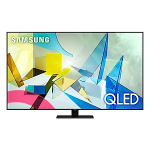 SAMSUNG 65-inch Class QLED Q80T Series - 4K UHD Direct Full Array 12X Quantum HDR 12X Smart TV with Alexa Built-in (QN65Q80TAFXZA, 2020 Model)
