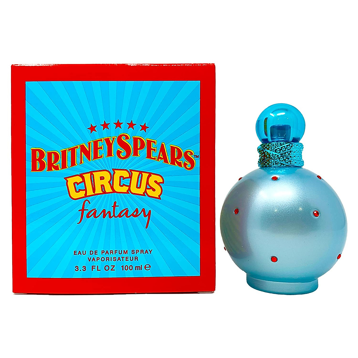Circus Fantasy by Britney Spears, Eau De Parfum Spray, 3.3 Ounce (100 ml)