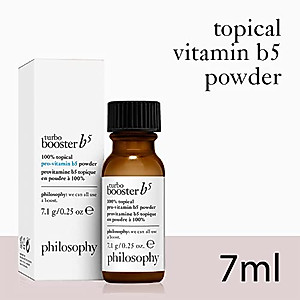 philosophy turbo booster - b5 100% topical pro-vitamin b5 powder, 0.25 oz