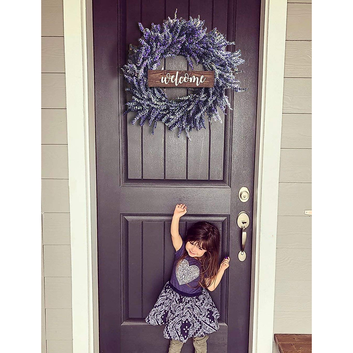 Luyue 8 Pack Artificial Lavender Flowers Bouquet Fake Lavender Plant Bundle for Wedding Home Decor Garden Patio Decoration