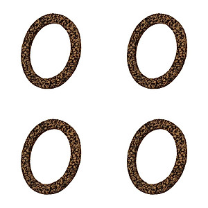 RAParts (4) Fuel Bowl Gaskets Fits Massey Ferguson TO35 50 TE20 TO20 TO30 F40 180060M1