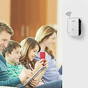 WiFi Extender Signal Booster, The Newest Generation, Wireless Internet Repeater, Long Range Amplifier with Ethernet Port, Access Point