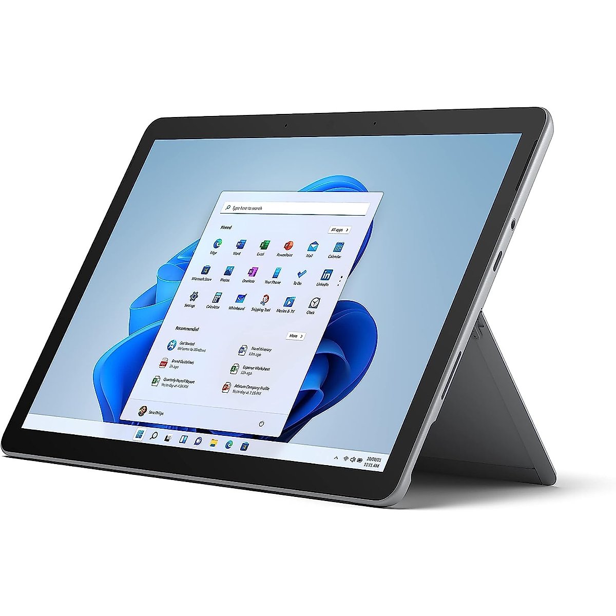 Microsoft Surface Go 3 10" Pixelsense Touchscreen Laptop Tablet, I3-10100Y, 8GB RAM, 128GB SSD, Intel UHD Graphics 615 with Dual-Core 10-Point Multi-Touch Windows 10 Pro, 8W6-00009 (Renewed)