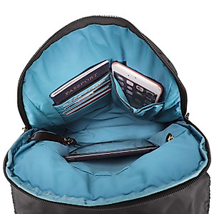 Travelon Anti-theft Signature Slim Backpack, Black