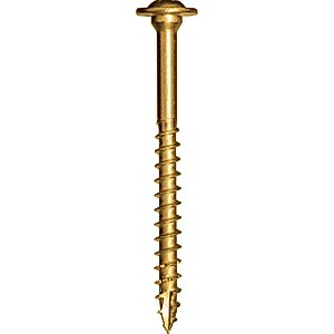 GRK, 10, Gold, 772691121332 Fasteners 12133 RSS #10 x 2-1/2" Screws 50CT, Count, 50