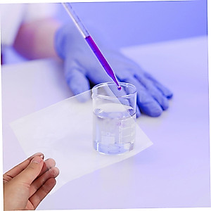Abaodam 10 Sheets Semipermeable Membrane Teaching Aid Membrane Demonstrations Science Lab Supplies Membrane Materials for Students Science Supplies Cellophane Transparent