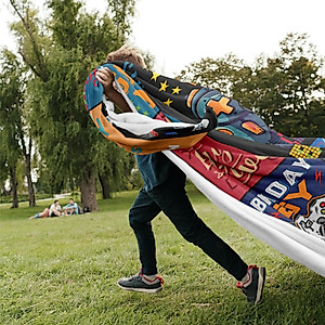 Mcurore 10 Year Old Boy Gift Ideas Blanket 60"x50", 10 Year Old Boy Gifts, Gifts for 10 Year Old Boy, Birthday Gift for 10 Year Old Boy, 10th Birthday Gifts for Boys, 10th Birthday Decorations for Boy