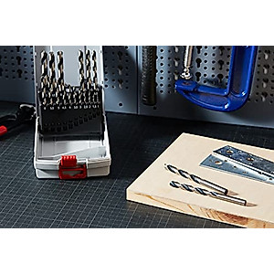 Bosch Professional 2608577351 19-Piece PointTeQ HSS Twist Bit Set (for Metal, ProBox, Drill Driver Accessories), 1,0–10,0 mm