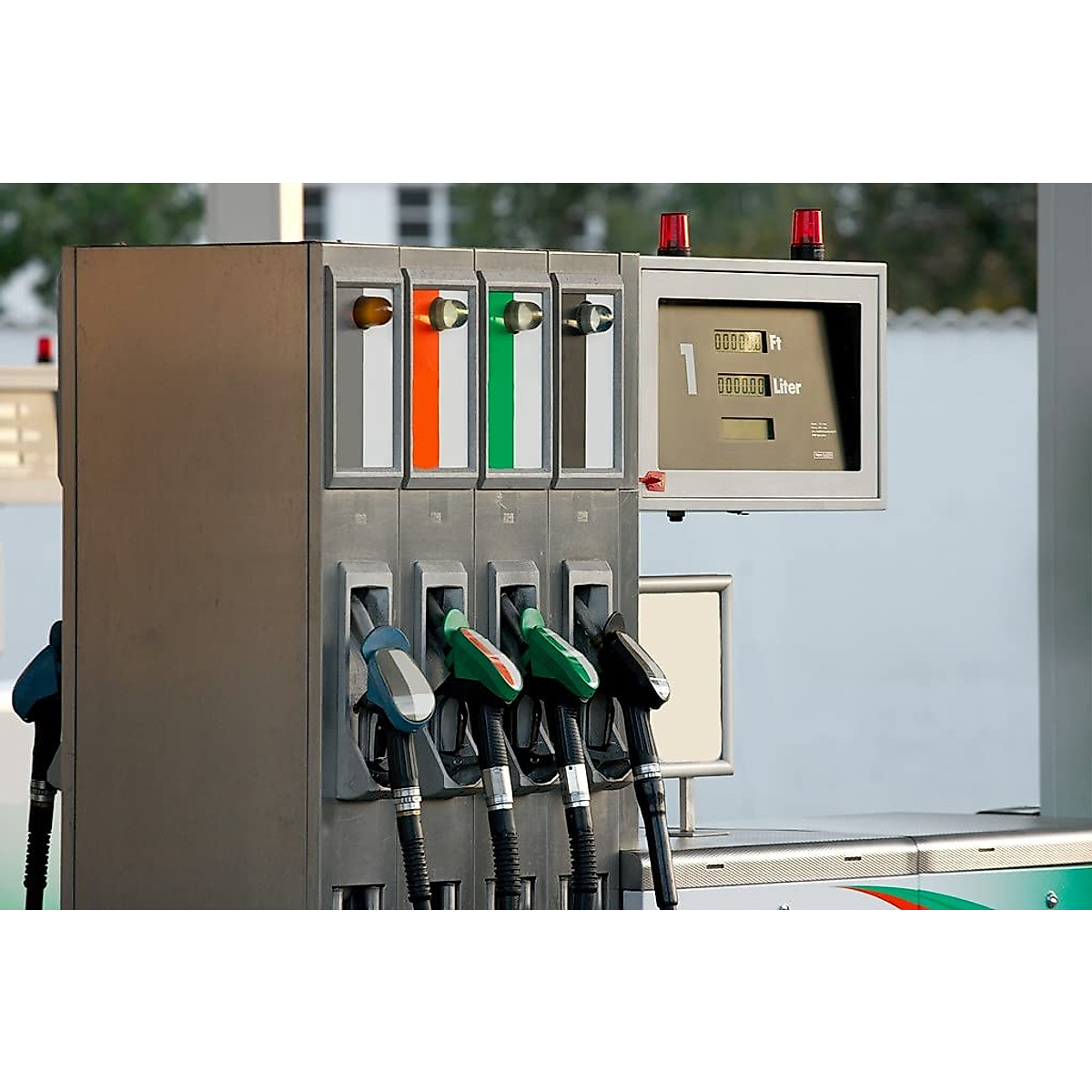 Meter, K25 1 in Female Thread Flowmeter Digital Display Liquid Sensor 10-120L/MIN, for, Chemical, Pharmaceutical(Blue)