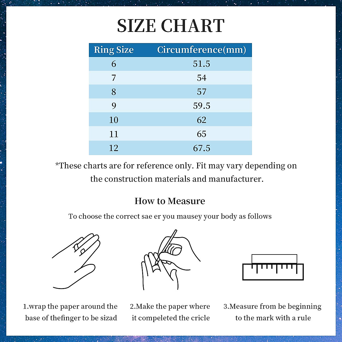 BLINGMC 12MM Wide 8 Rows Iced Out Rings Stainless Steel Rings Hip Hop Jewelry For Men Women (Gold, 12)