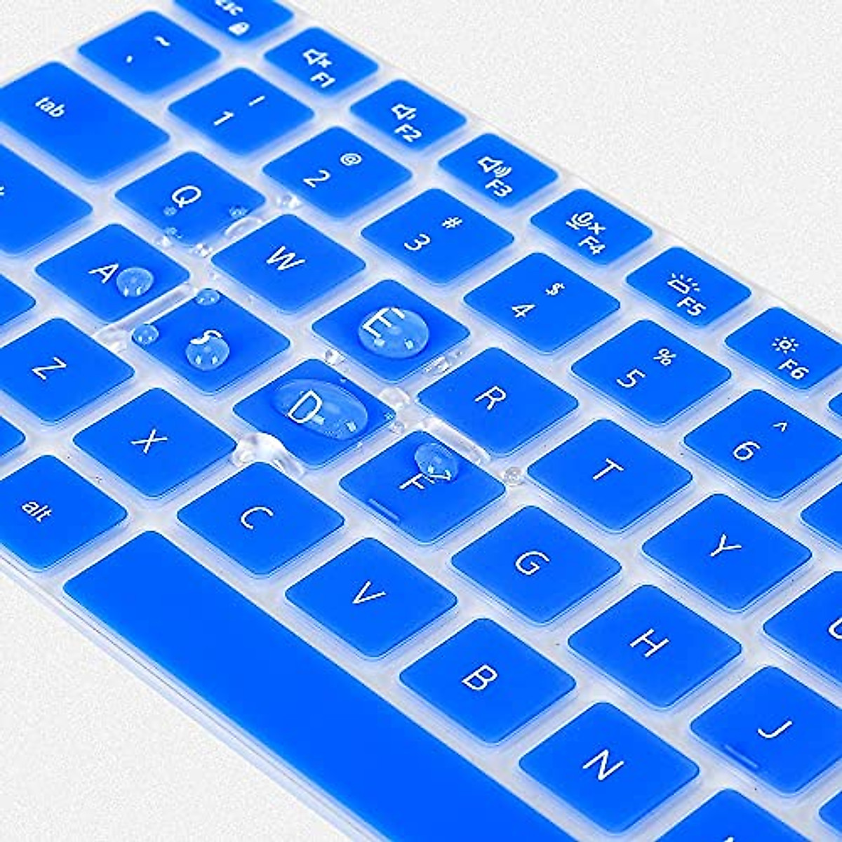 Keyboard Cover Skin for Dell Latitude 14" 7430 7420 7410, Dell Latitude 5430 5431 5420 14", Dell Latitude 7520 15.6", Dell Latitude 14" 9000 9510 9520 9420 9430 Keyboard Cover Protector, Blue