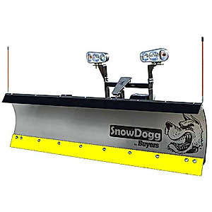 Buyers Products SnowDogg 16120620, Black Steel Cutting Edge for HD80/EX80 Plow