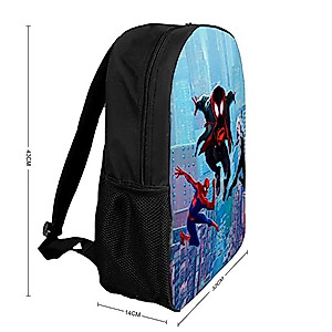 YBYWL 3D Print Backpack Lightweight Travel Laptop Bags Casual Daypack for Work Outdoor Sports Capacity Adjustable Bag