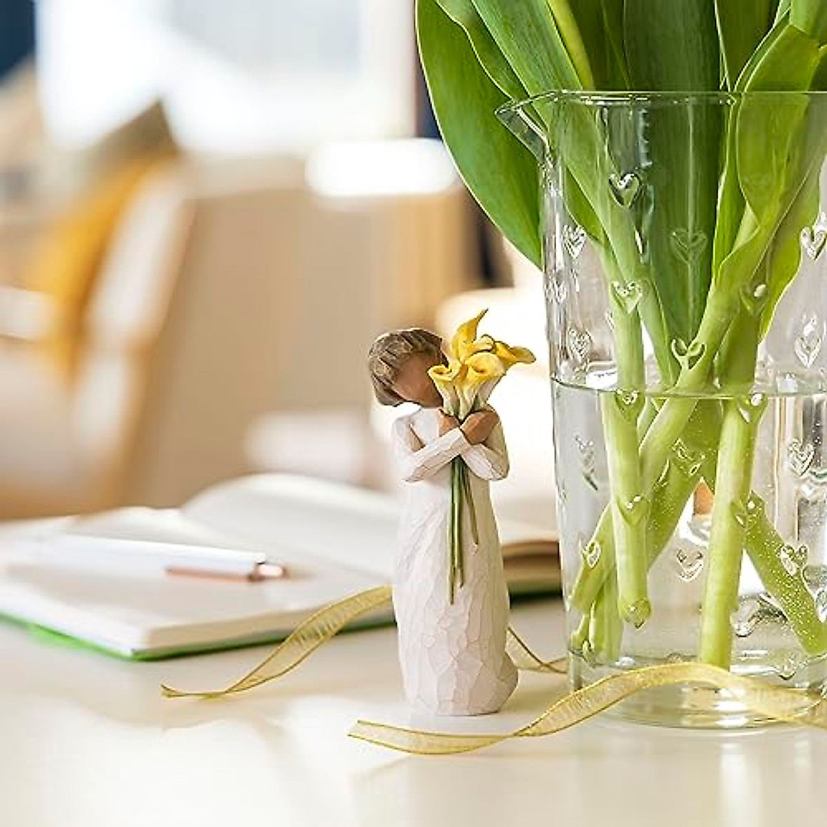 Willow Tree with Gratitude, Sculpted Hand-Painted Figure