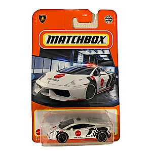 Matchbox Power Grabs White Lamborghini Gallardo Police 69/100