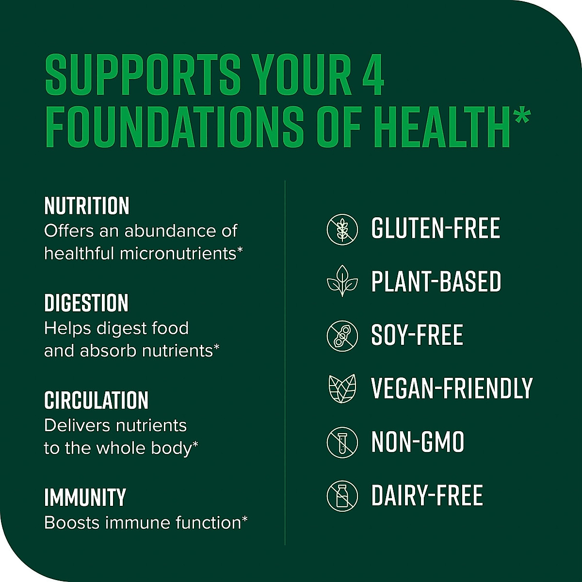 Vibrant Health, Green Vibrance, Vegan Superfood Powder, 15 Servings (FFP)