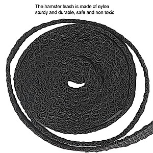 Hamster Harness Vest and Leash Set No Pulling Comfort Padded Vest Guinea Pig Striped Harness for Guinea Pigs, Hamster, Ferret, Chinchilla Purple