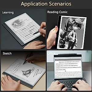 Bigme inkNoteS eReaders 10.3” E Ink Tablet 4G 64GB E-Ink Screen Paper Tablet for Reading, Writing & Sketching, eBook Reader Includes Stylus and Cover