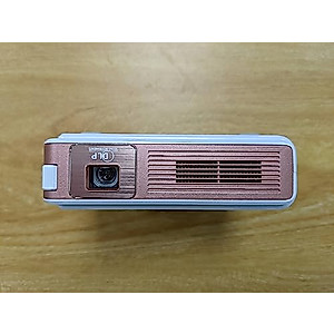 2024 Upgraded Portable Projector, EZCast J4 Rechargeable Movie Projector - Built-in Battery & Speaker - 1080P Pico Projector, Camping Projector, Compatible w/HDMI, USB, iPhone, Android, Tablet, Laptop
