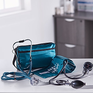 McKesson Lumeon Blood Pressure Monitor and Sprague Rappaport Stethoscope Combo Kit - Hand Held Aneroid Sphygmomanometer, 1 Count