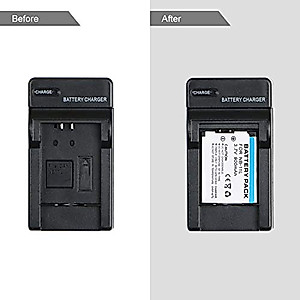 NB-11L NB-11LH Battery Charger for Canon PowerShot ELPH 110 HS, 130 HS, 340 HS, 350 HS, A2300, SX400 is, A2400 is, A2500, A3500 is, A4000 is, IXS 240 HS, IXUS 285 HS
