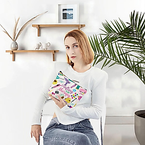 WZMPA Crafting Survival Kit Crafter Gifts Crafting Is My Therap Scrapbooking Makeup Zipper Pouch Bag Crafting Merchandise (crafting therapy)