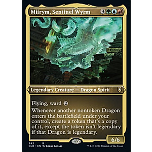 Magic: the Gathering - Miirym, Sentinel Wyrm (542) - Etched - Foil - Battle for Baldur's Gate