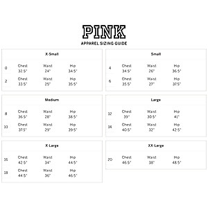 Victoria's Secret Women's PINK Logo Short Sleeve T-Shirt, Women T Shirt, Black Script, (XL)