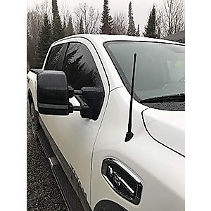 VOTEX - 13 Inch All-Terrain Flexible Rubber Antenna Accessories - Spring Steel Internal Core