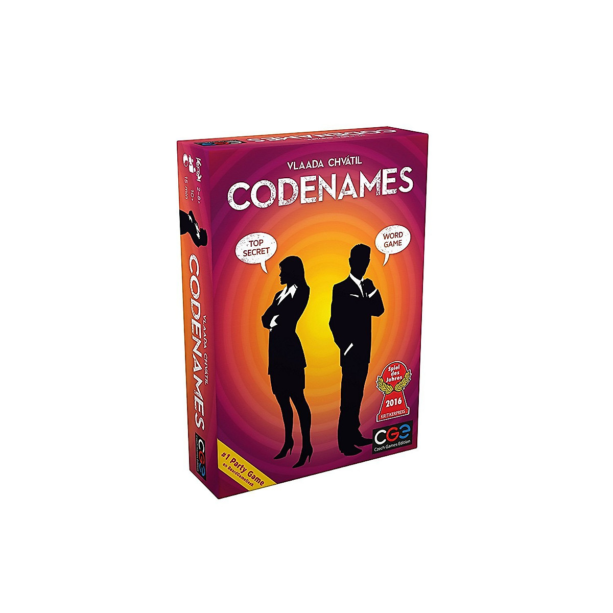Codenames bundle Set with Codenames and Codenames Duet by Czech Games (2 items)