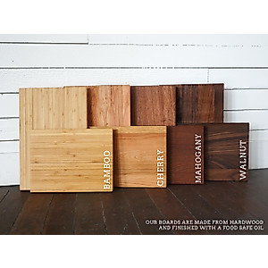 Anniversary Cutting Board, 25th Anniversary Gift 50th Anniversary Gift 40th Anniversary cutting board gift for Parents (10x15 Inch Rectangle, Anniversary 2, Bamboo)