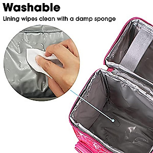 J World Corey Kids Lunch Bag. Insulated Lunch-Box for Girls, Women, Aloha