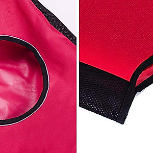 Yuar butee Hay Bag 600 Denier Poly PVC Hay Tote-Red