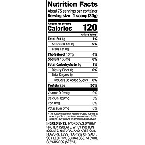 Dymatize ISO100 Hydrolyzed Protein Powder, 100% Whey Isolate Protein, 25g of Protein, 5.5g BCAAs, Gluten Free, Fast Absorbing, Easy Digesting, Birthday Cake, 5 Pound