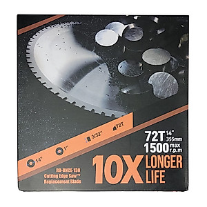 BN Products-USA BNCE-130 14” Cutting Edge Chop Saw Multi-Material Cutter, 120V