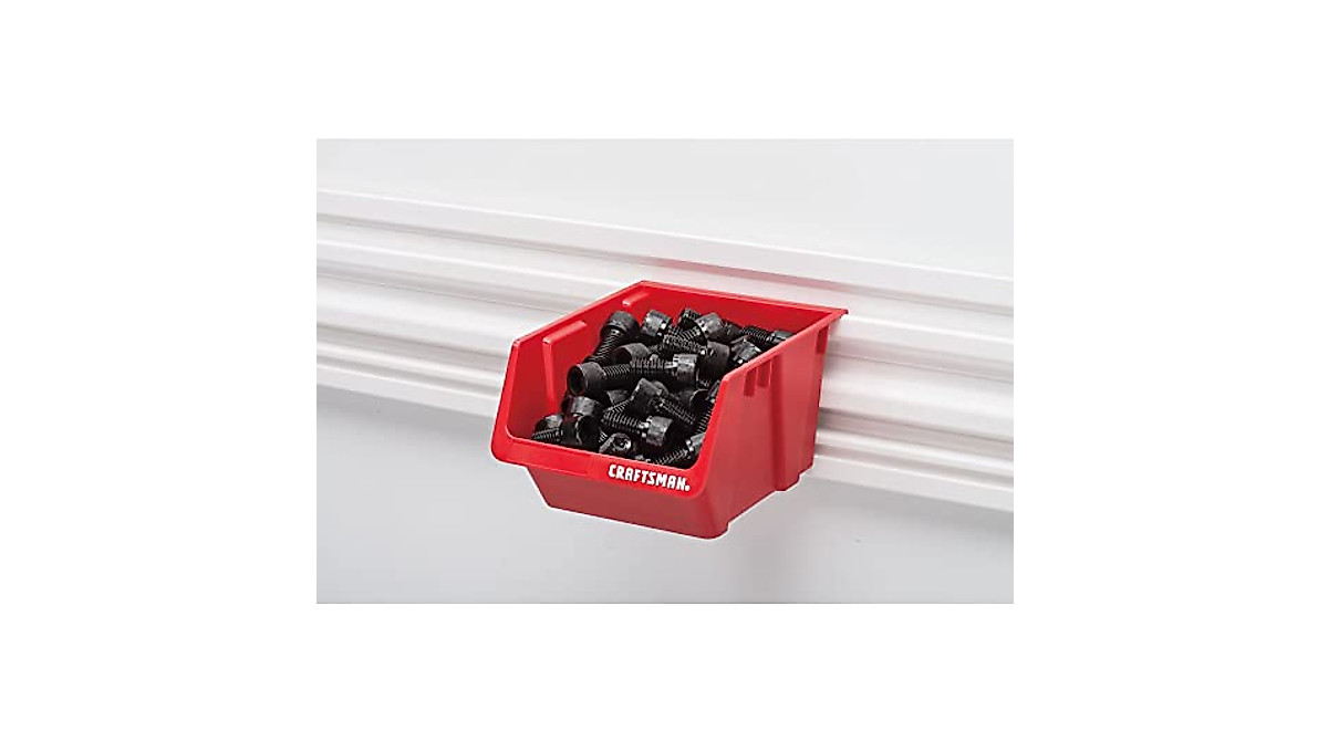 VersaTrack Plastic Bin 2-Pack for Organized Storage