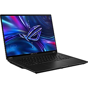 ASUS ROG Flow X16 GV601 Gaming & Entertainment Laptop (AMD Ryzen 9 6900HS 8-Core, 16GB DDR5 4800MHz RAM, 2x1TB PCIe SSD RAID 1 (1TB), Win 11 Pro) with MS 365 Personal , Hub