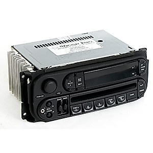 1 Factory Radio AMFM CD Player Upgraded w Aux Input Compatible With 2002-2005 Dodge Neon RBK Slider Ver P05064354